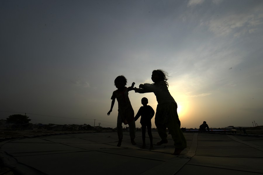 Pakistani Children Playing