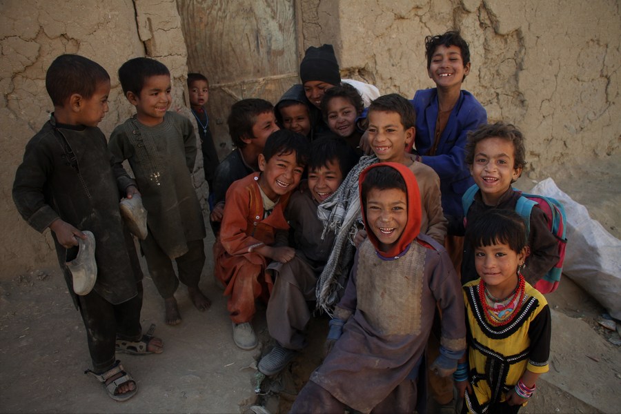 Afghan children face acute food shortage amid conflict, poverty - Xinhua