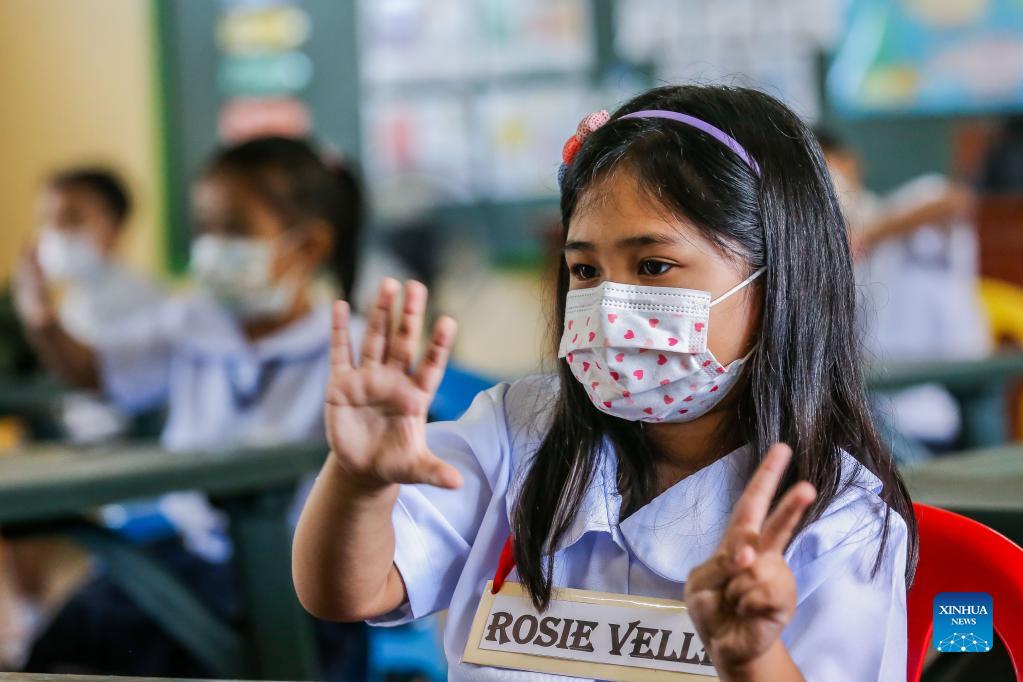 Filipino Elementary Student