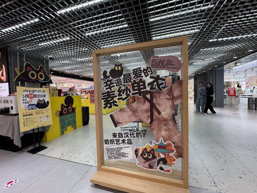 五一假期，来长沙偶遇两千年前的“喵星人”-新华网