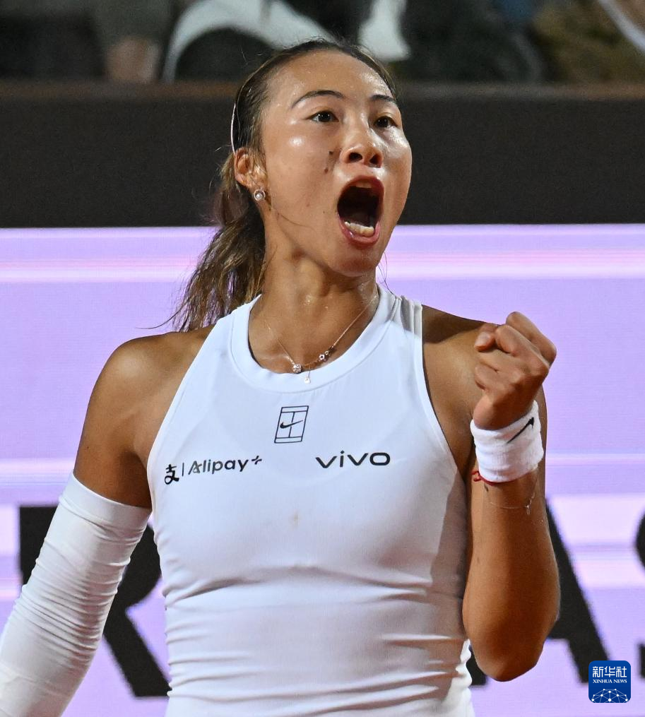 WTA1000网球罗马站：郑钦文无缘决赛-新华网