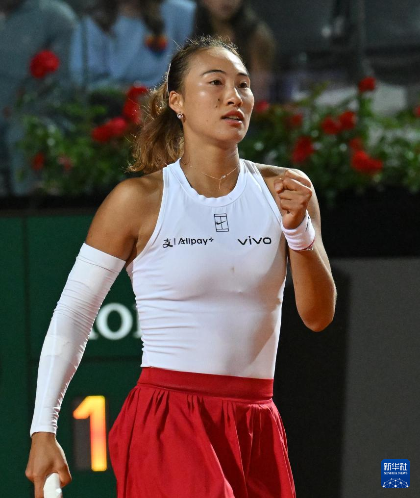 WTA1000网球罗马站：郑钦文无缘决赛-新华网