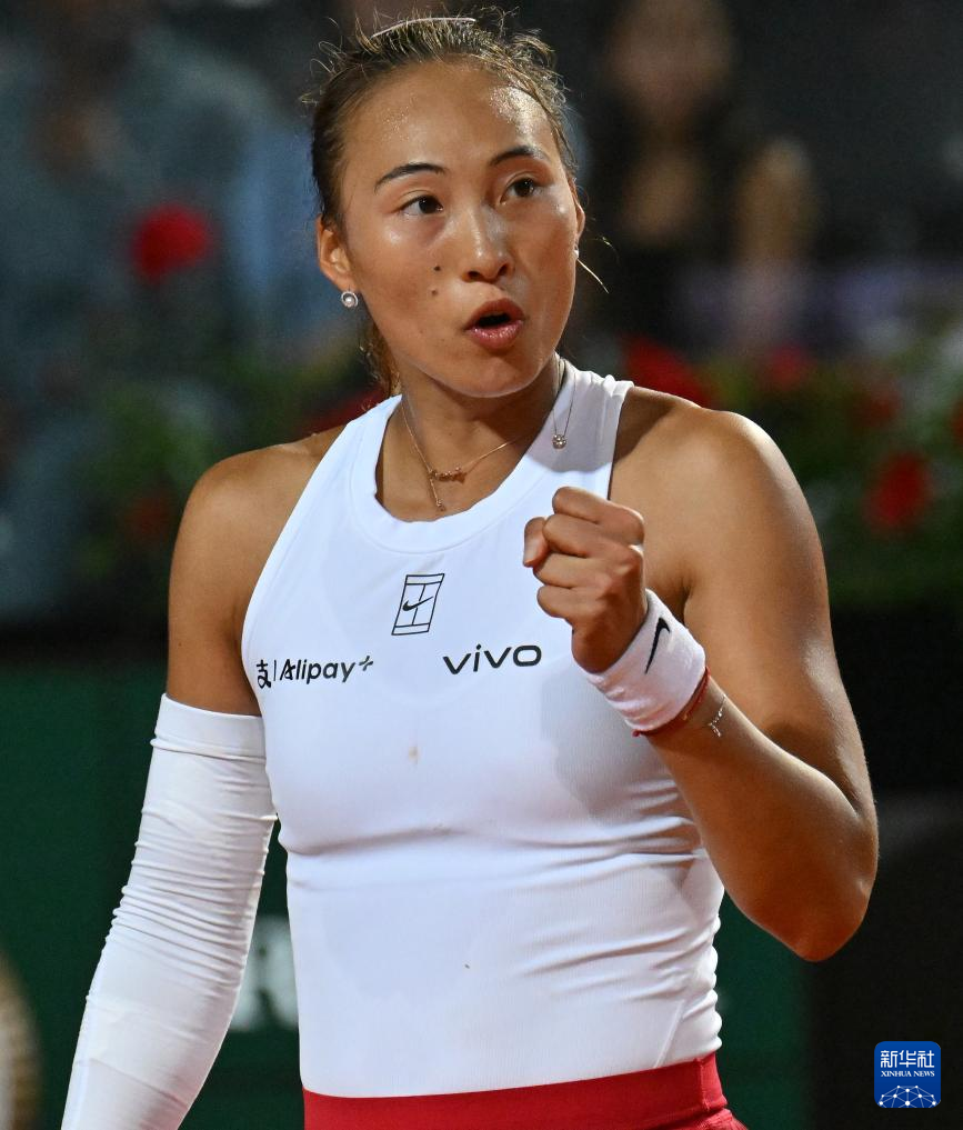 WTA1000网球罗马站：郑钦文无缘决赛-新华网