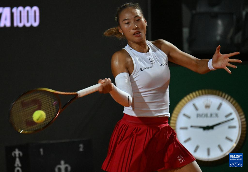 WTA1000网球罗马站：郑钦文无缘决赛-新华网