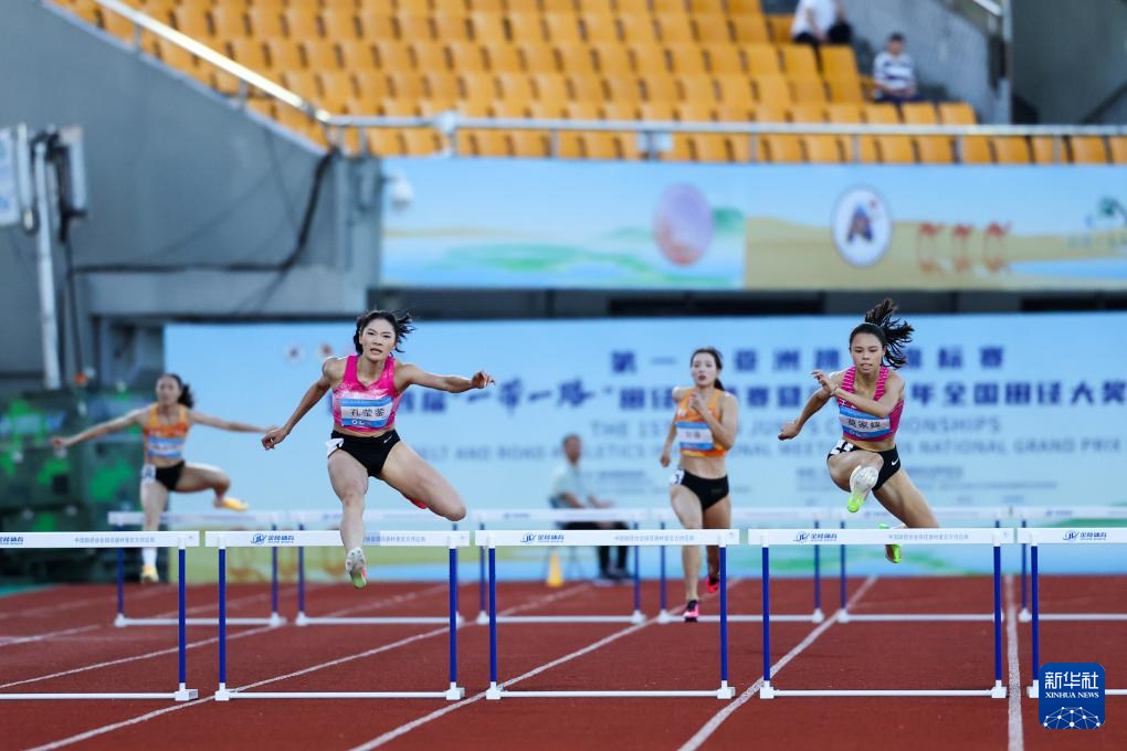 田径——2026年全国大奖赛第三站：孔莹蓥夺得女子400米栏冠军-新华网